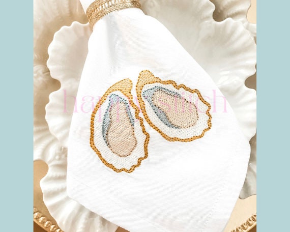 Oysters Sketch Embroidery Design, Oyster Shell, Instant Download ...