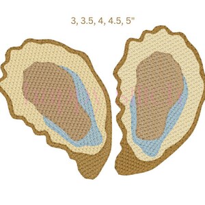 Oysters Sketch Embroidery Design, Oyster Shell, Instant Download ...