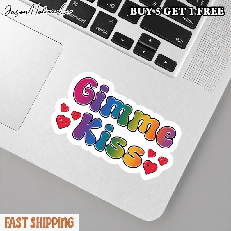 Gimme Kiss Heated Rivalry Sticker/magnet, Ilya Rozanov Shane Hollander ...