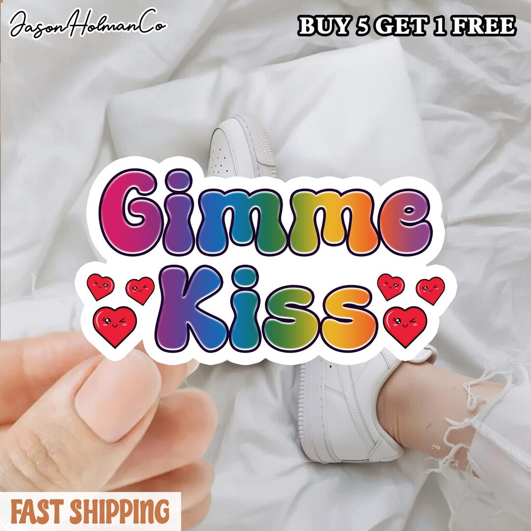Gimme Kiss Heated Rivalry Sticker/magnet, Ilya Rozanov Shane Hollander ...