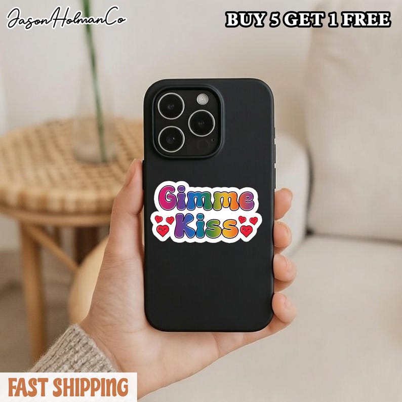 Gimme Kiss Heated Rivalry Sticker/magnet, Ilya Rozanov Shane Hollander ...