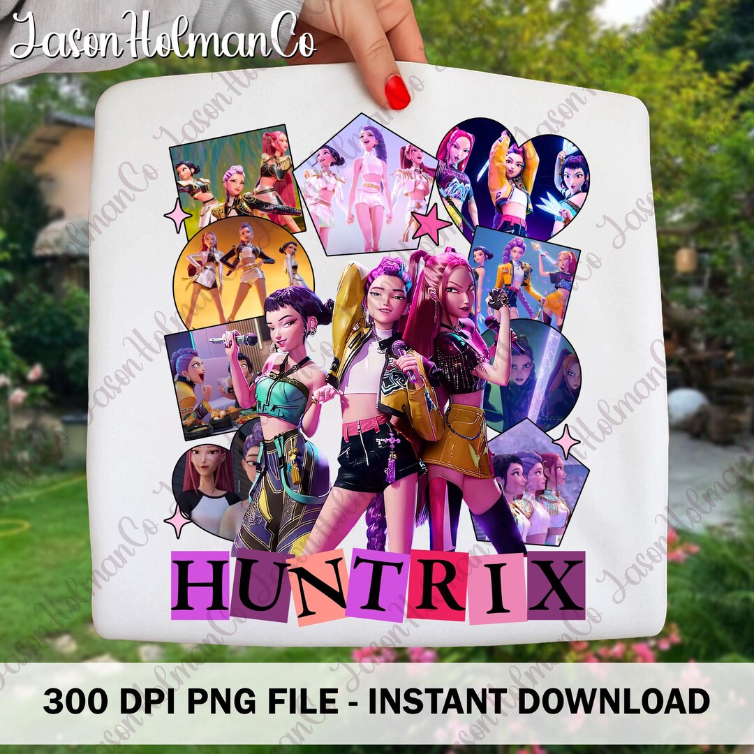 Kpop Huntrix PNG, Huntrix Birthday Girls Png, Kpop Demon Hunter Era ...