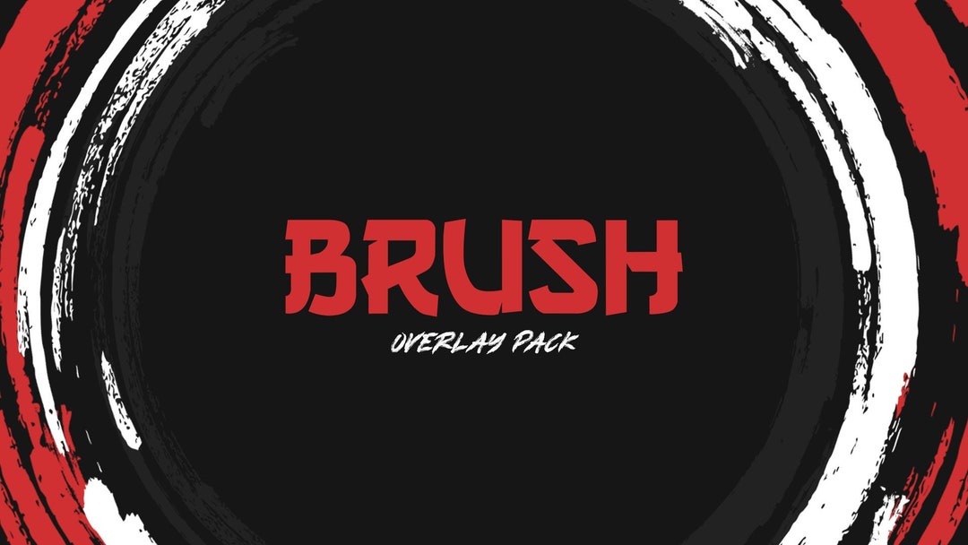 Brush Streamer Pack - Etsy