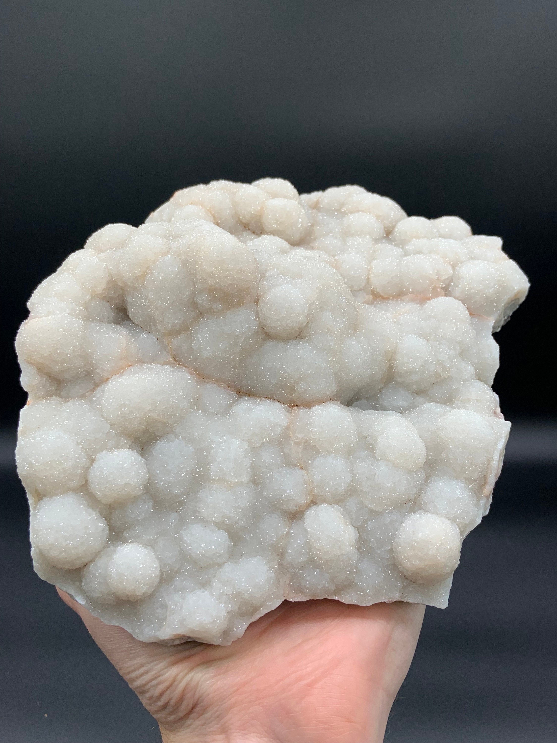 Large Botryoidal Druzy Quartz Crystal Cluster Missouri Haunted Ridge ...
