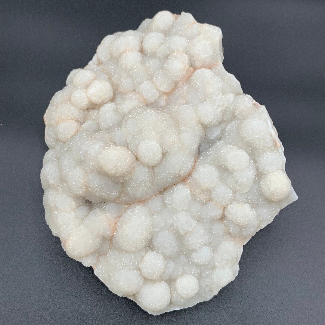 Large Botryoidal Druzy Quartz Crystal Cluster - Missouri Haunted Ridge ...