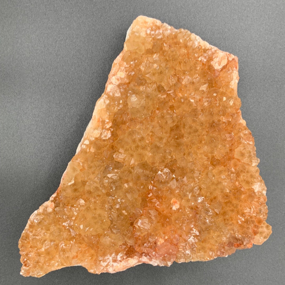 Large Root Beer Druzy Quartz Cluster on Lace Agate - Missouri Mined - Etsy