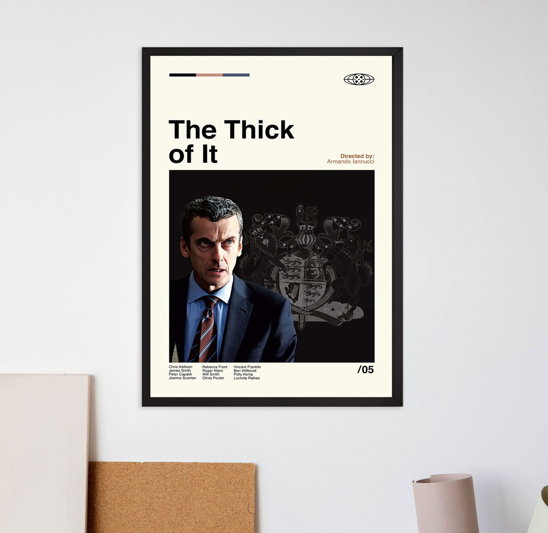 Thick of It Poster Classic Movie Poster Retro Movie Poster - Etsy