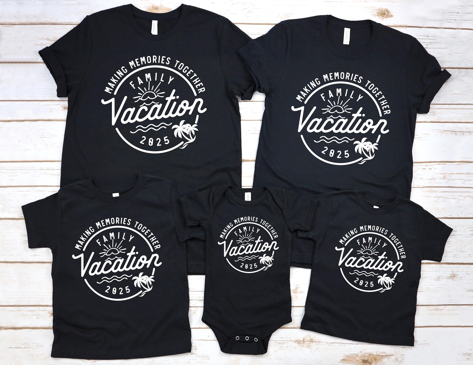 Family Vacation 2025 T-shirt, Making Memories Together Family Tee ...