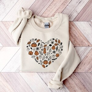 Cottagecore Fall Sweatshirt for Women, Vintage Thanksgiving Crewneck ...