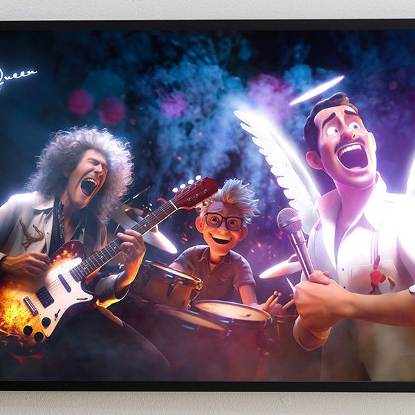 Pixar Style Drawing - Etsy