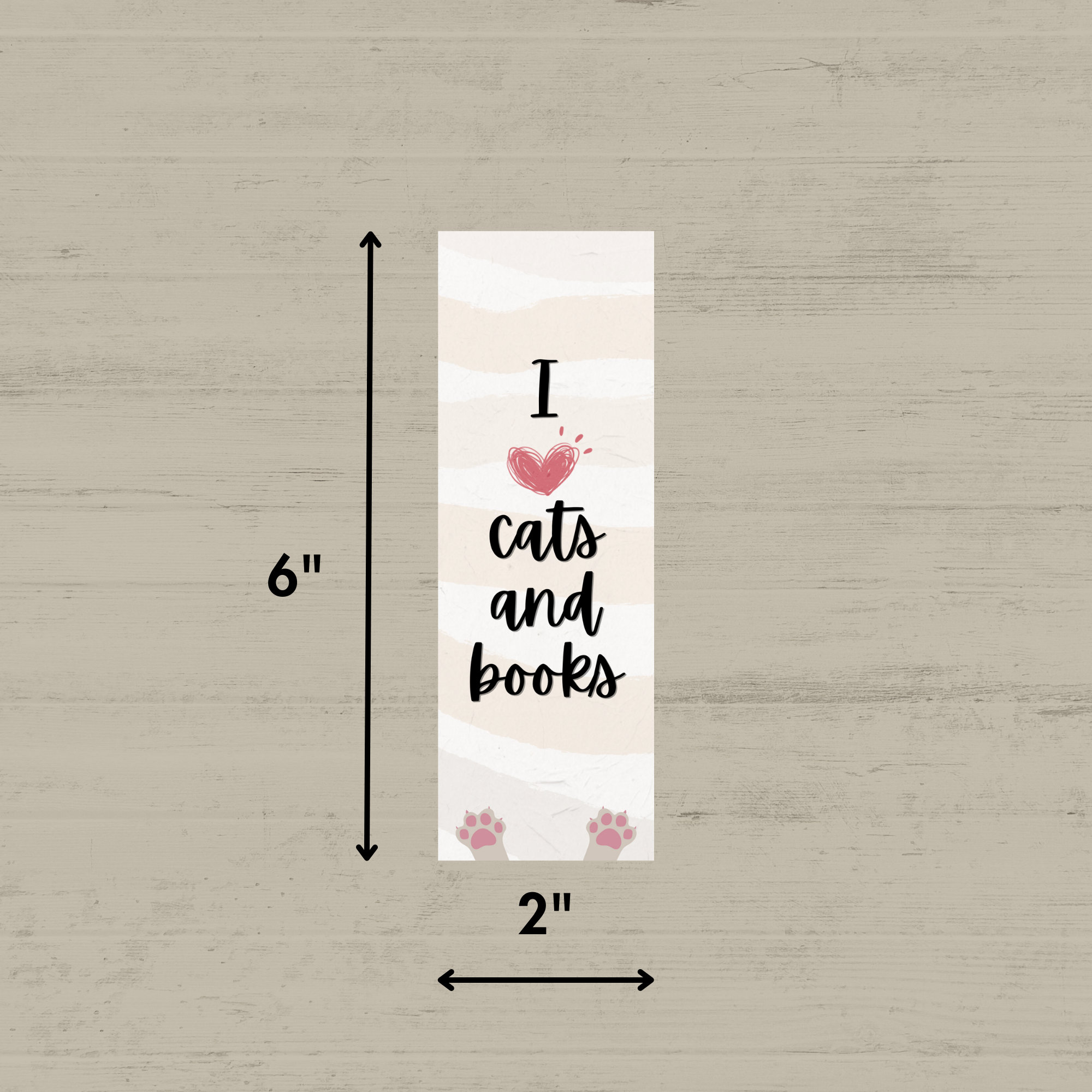 Printable Cat Bookmark Set, Instant Digital PDF Bookmark Download, Cute ...