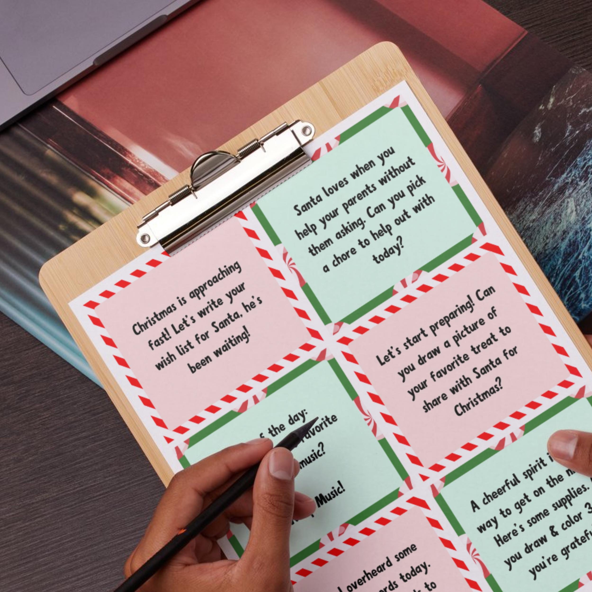 Editable Elf Note Cards Printable | Personalized Message From Elf ...