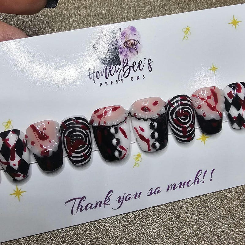 Bloody Nails - Etsy