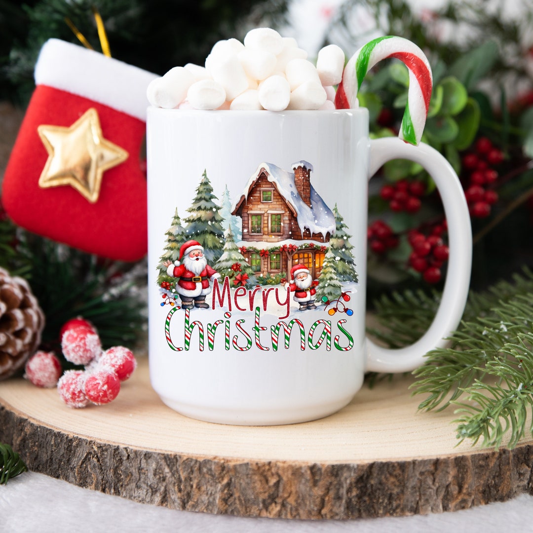 Merry Christmas Coffee Mugs, Merry Christmas, Christmas Coffee Mugs ...
