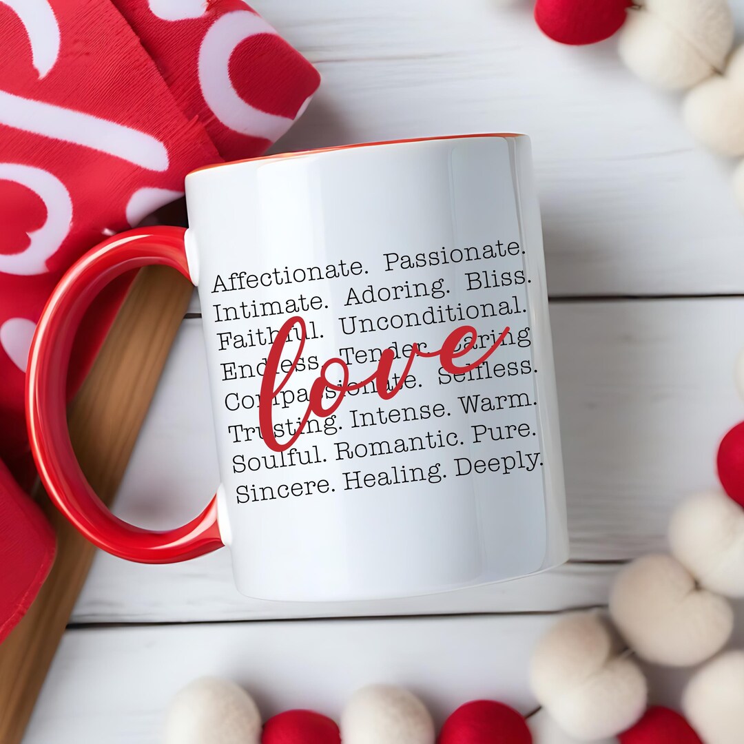 Valentines Day Coffee Mug, Love Gift for Her, Mom Gifts, 15oz Mug ...