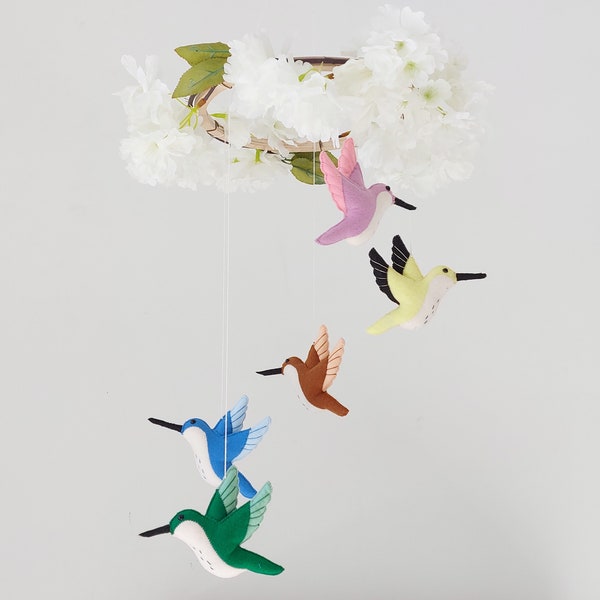 Flying Bird Mobile - Etsy