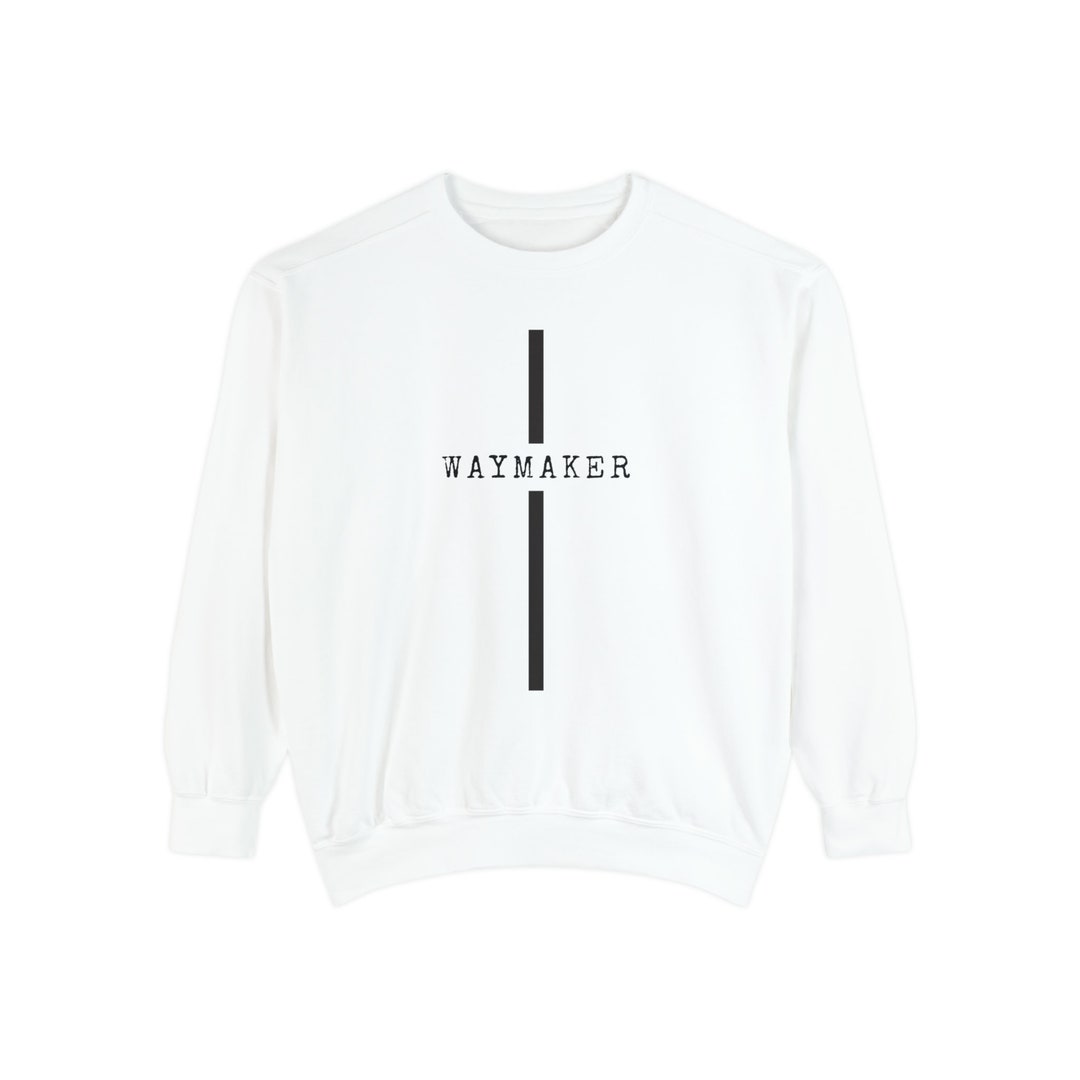 Waymaker Sweatshirt, Faith, Faith Gifts - Etsy