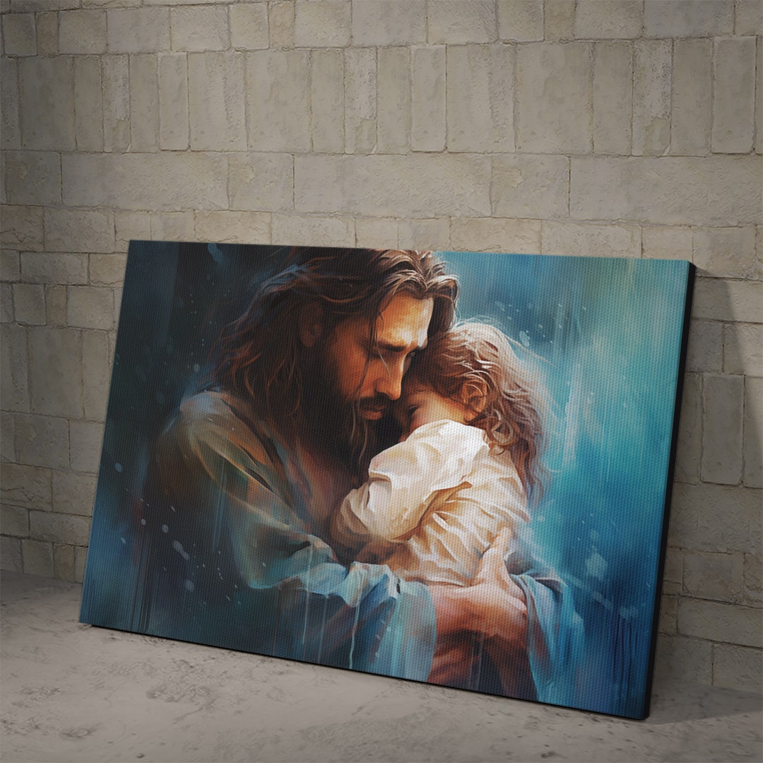 Jesus Protection 2 Poster and Canvas - Etsy
