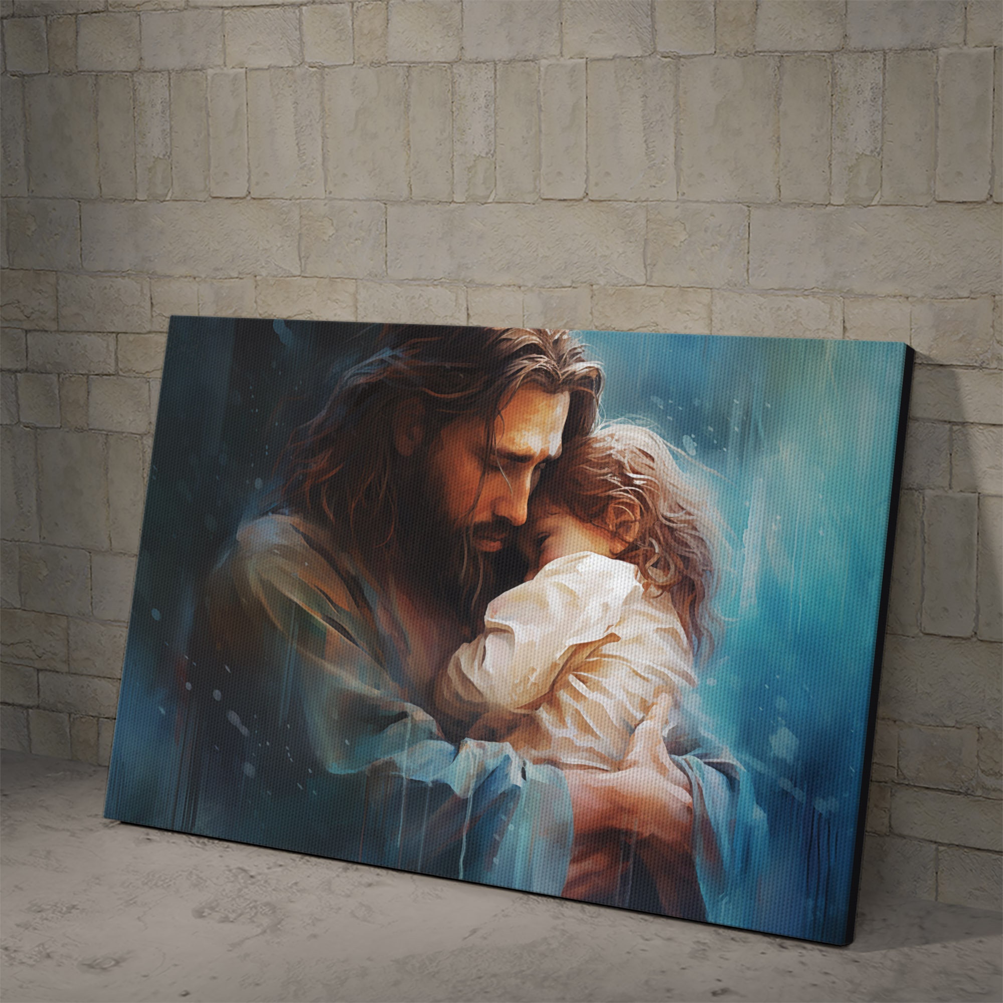 Jesus Protection 2 Poster and Canvas - Etsy