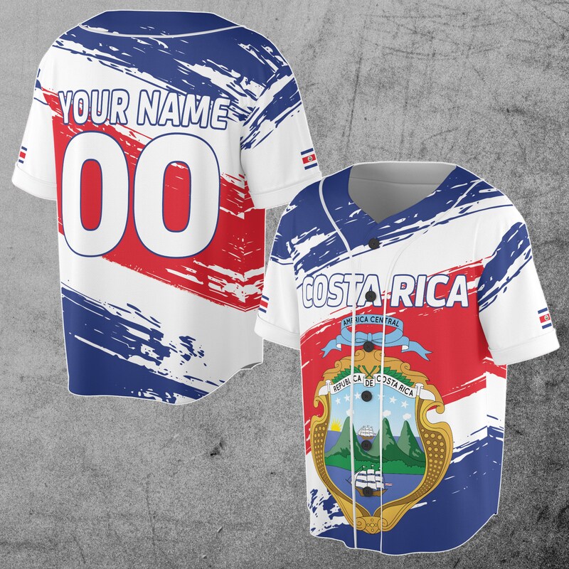 Costa Rica Jersey - Etsy