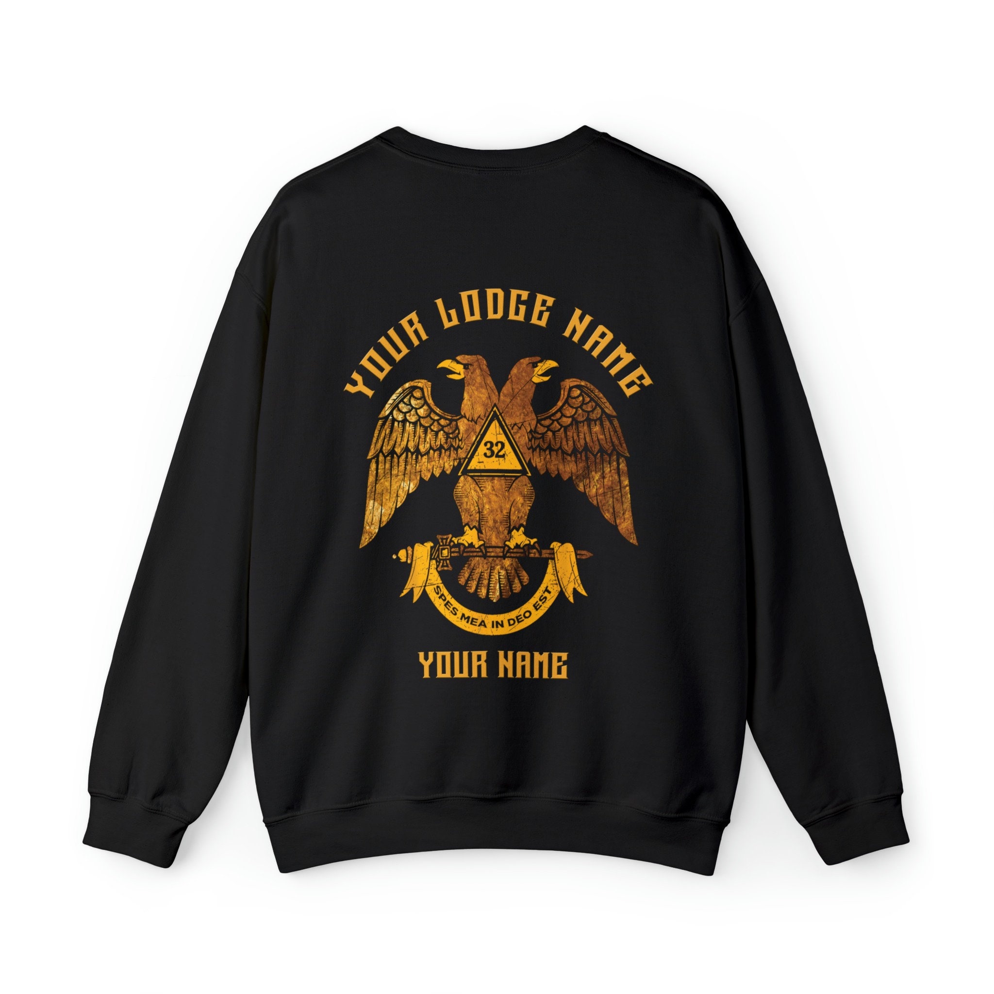 Custom Scottish Rite 32 Degree Emblem Masonic Unisex T-shirt - Etsy