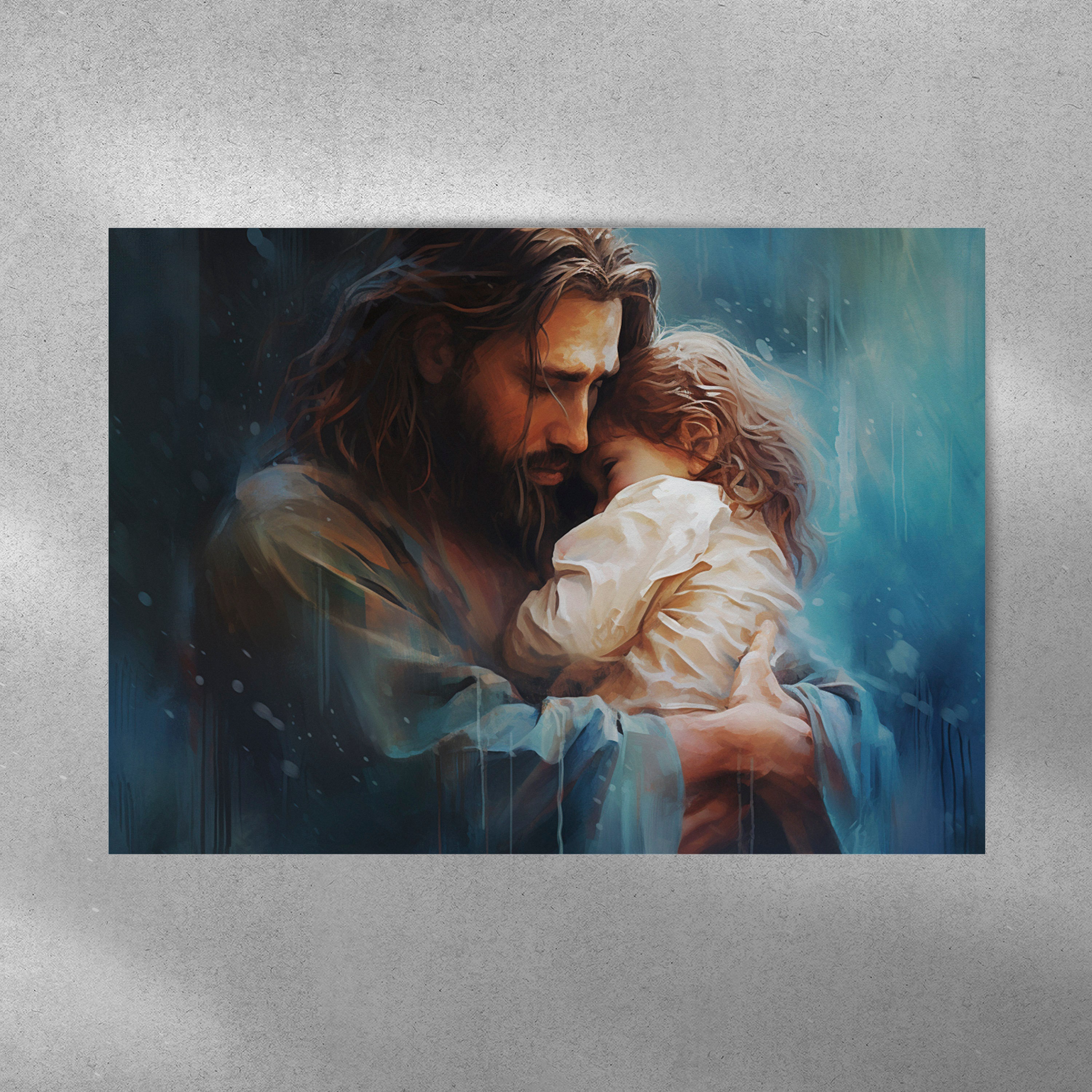 Jesus Protection 2 Poster and Canvas - Etsy