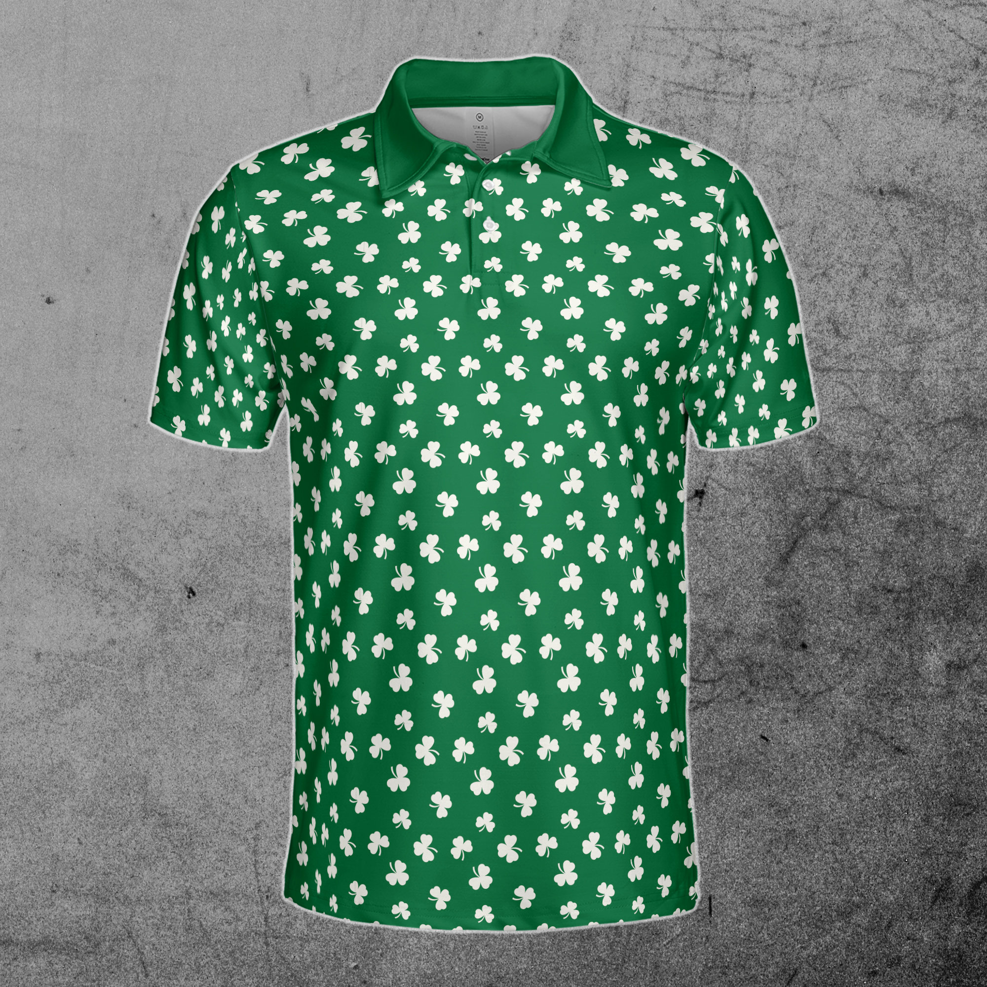 Shamrock Lucky Charm St. Patrick's Day Golf Men's Polo Shirt S-5XL - Etsy