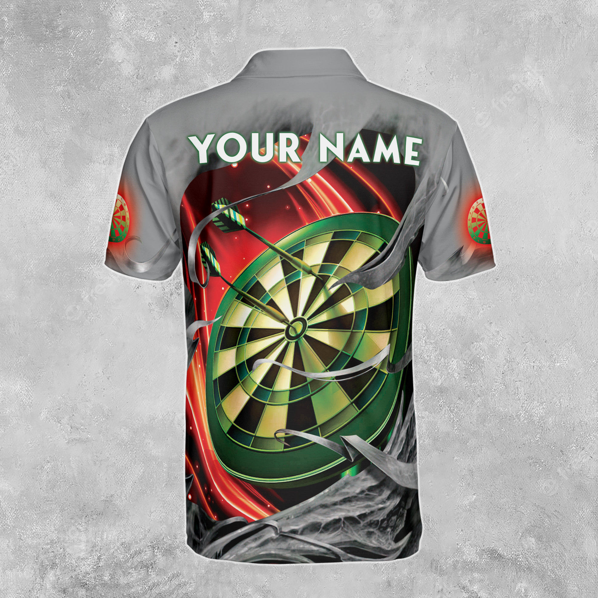 Custom Name Darts Snake Flame Darts Team Men's Polo Shirt S-5XL - Etsy