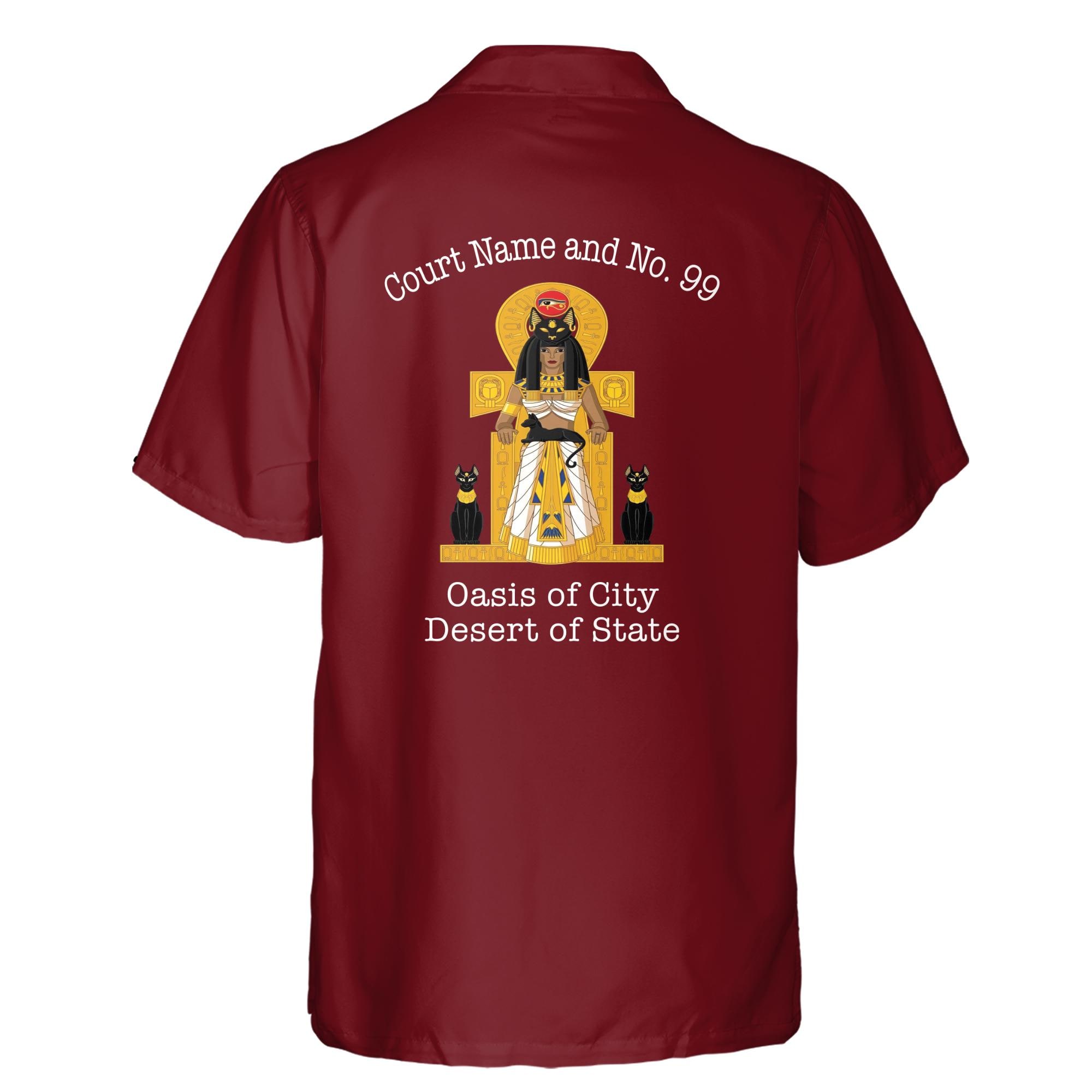 Personalized Egypt Ancient Daughter of Isis DOI Custom Hawaiian Shirt S ...