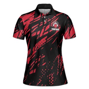Customized Bowling Team Uniform Grunge Women's Polo Shirt S-5XL - Etsy