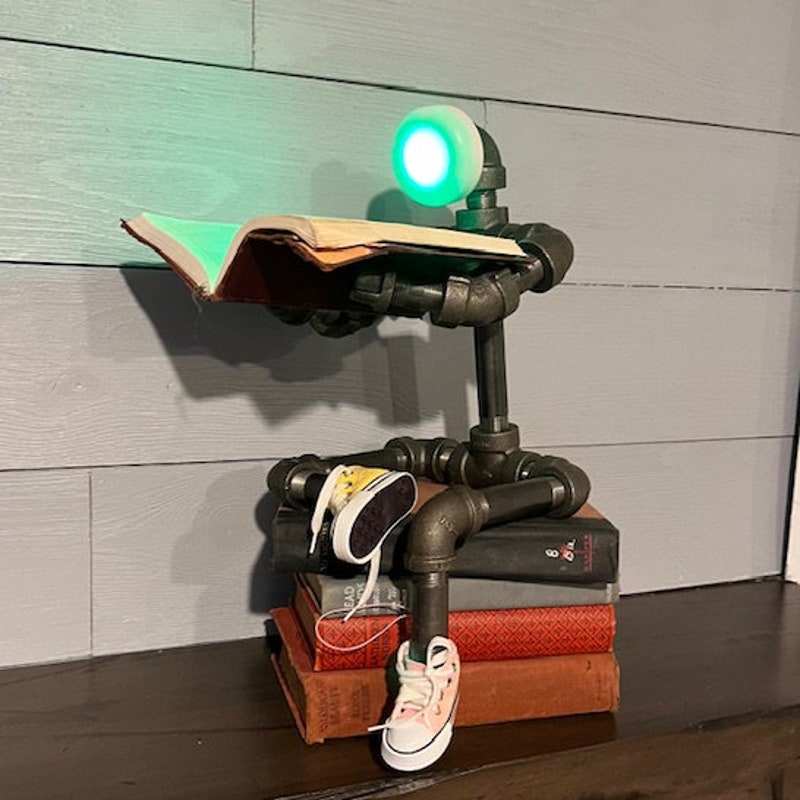Robot Pipe Lamp - Etsy