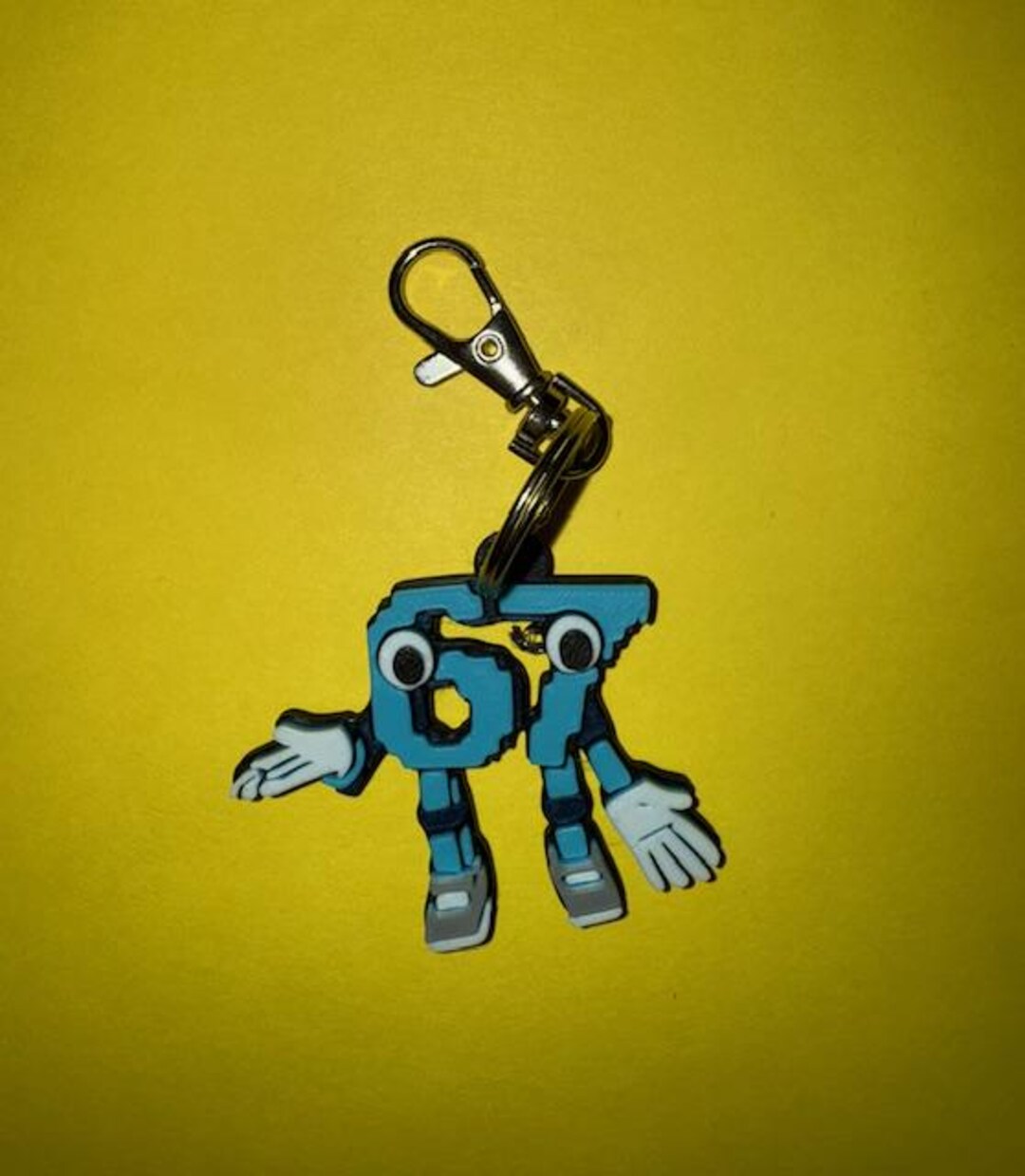 67 Keychain 3d Printed - Etsy