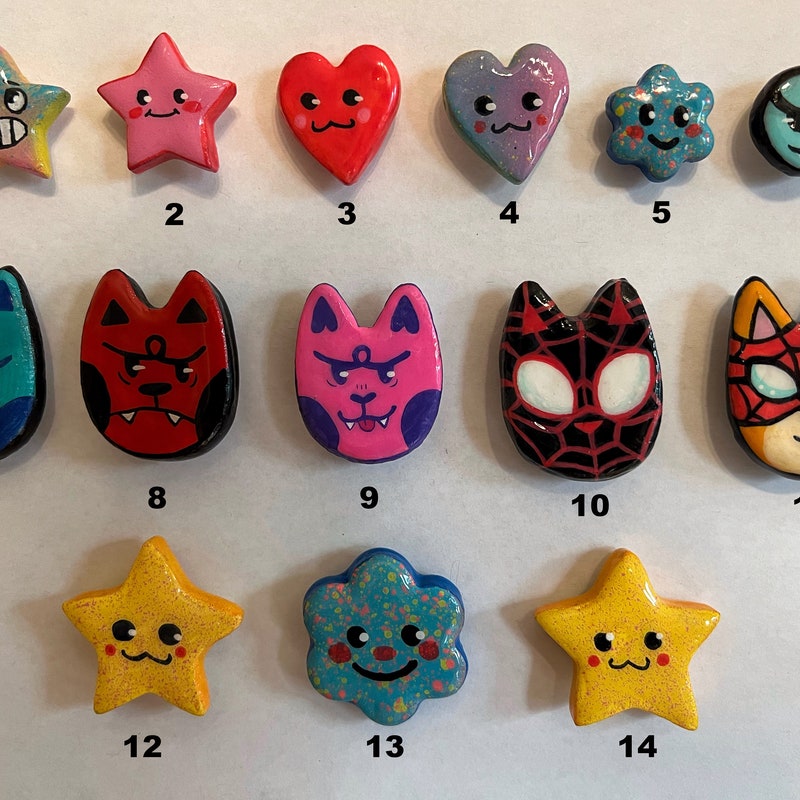 Clay Pins - Etsy
