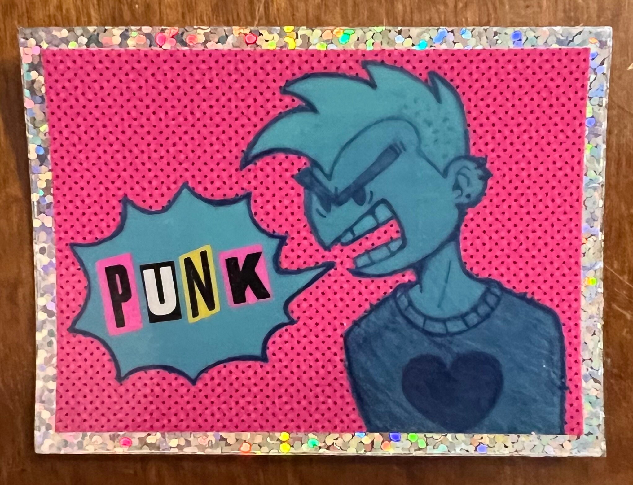 Punk Sticker - Etsy