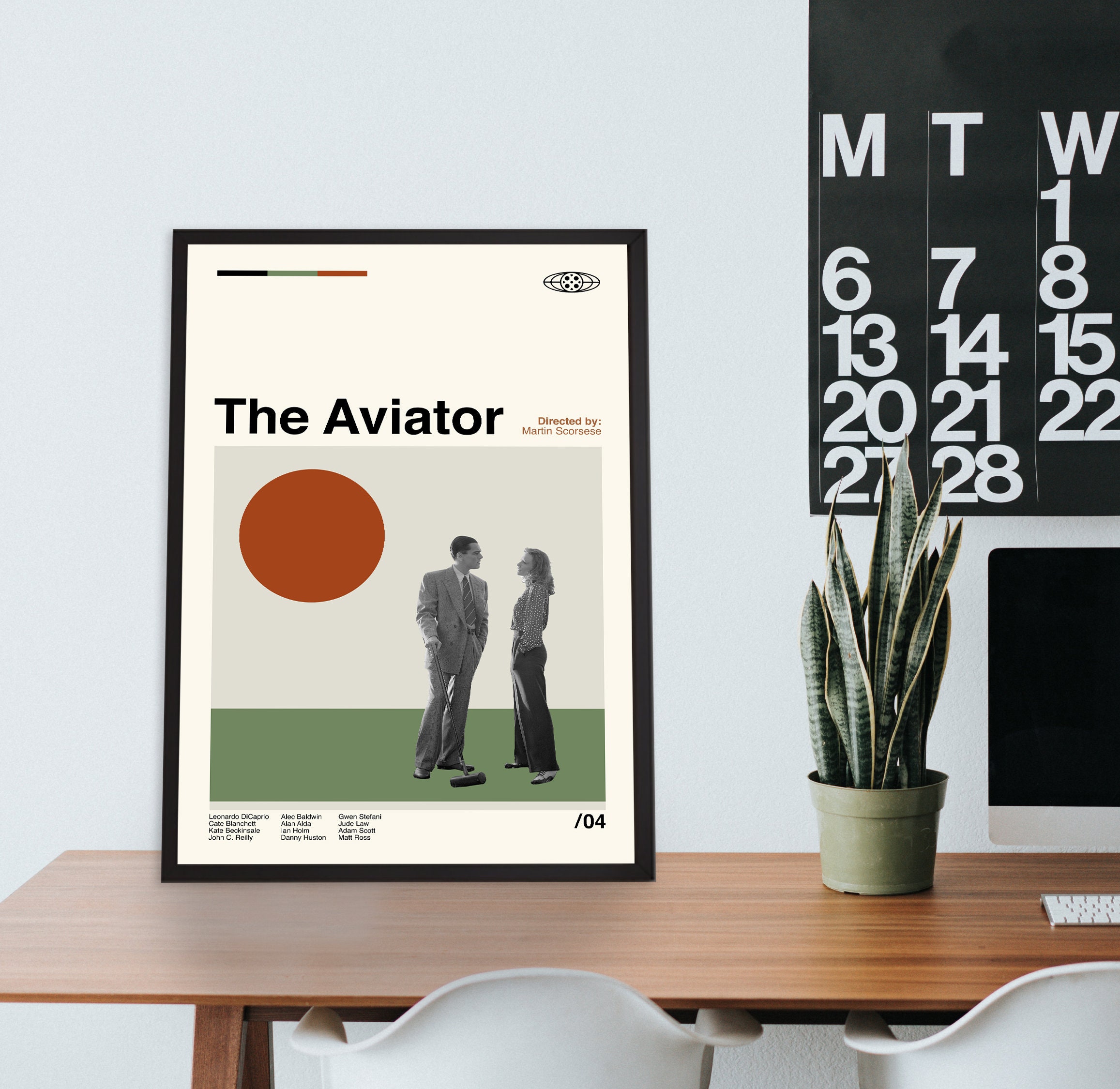 The Aviator Minimalist Poster