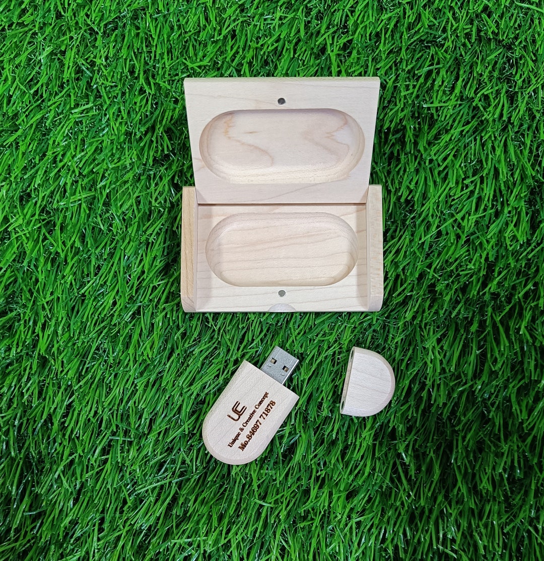 Custom Engraved USB,USB Flash Drive 3.0,wooden USB Box With Flash Drive ...