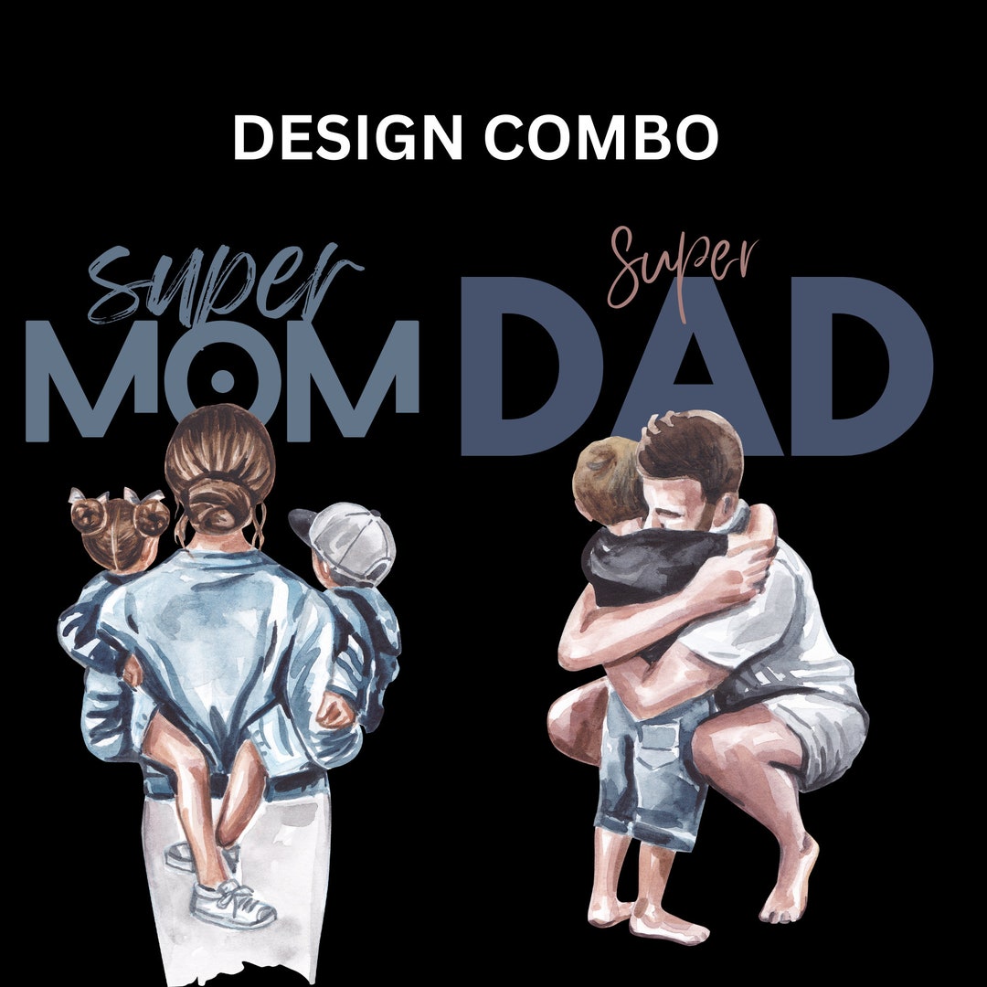 Super DAD and MOM - Etsy