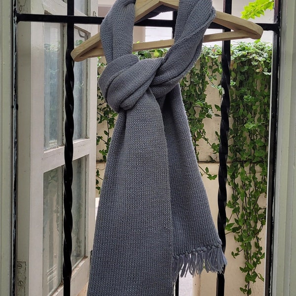 Knitted Muffler - Etsy