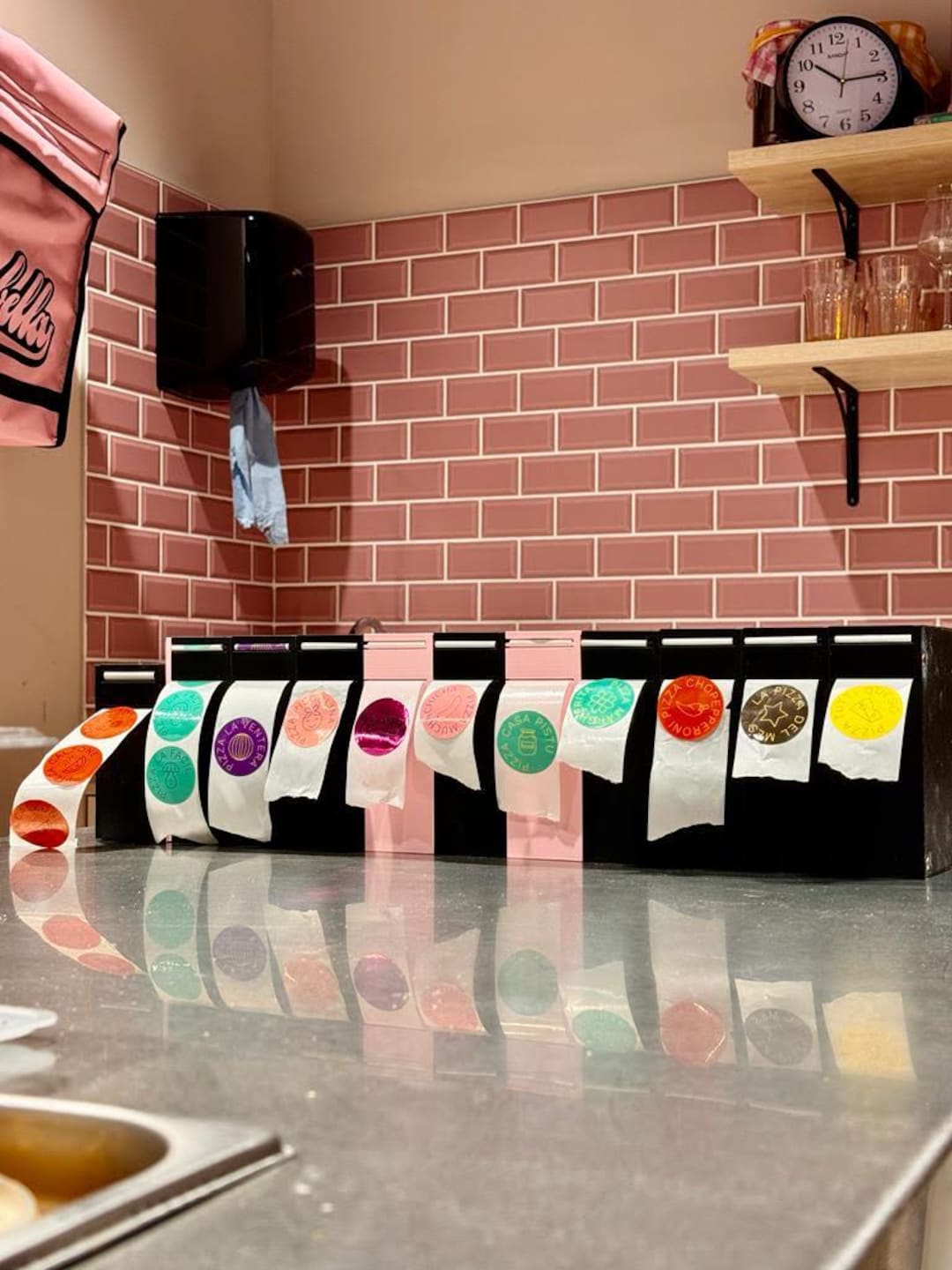 Magnetic Label Dispenser | 3D Printed | Label Roll Dispenser | Office ...