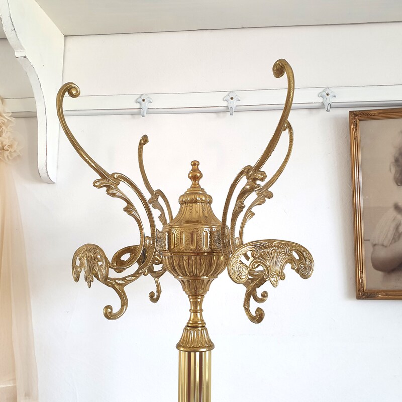 Brass Coat Rack - Etsy