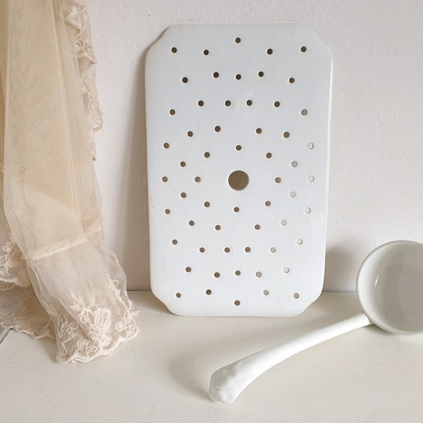 Antique Ceramic Draining Board - Etsy