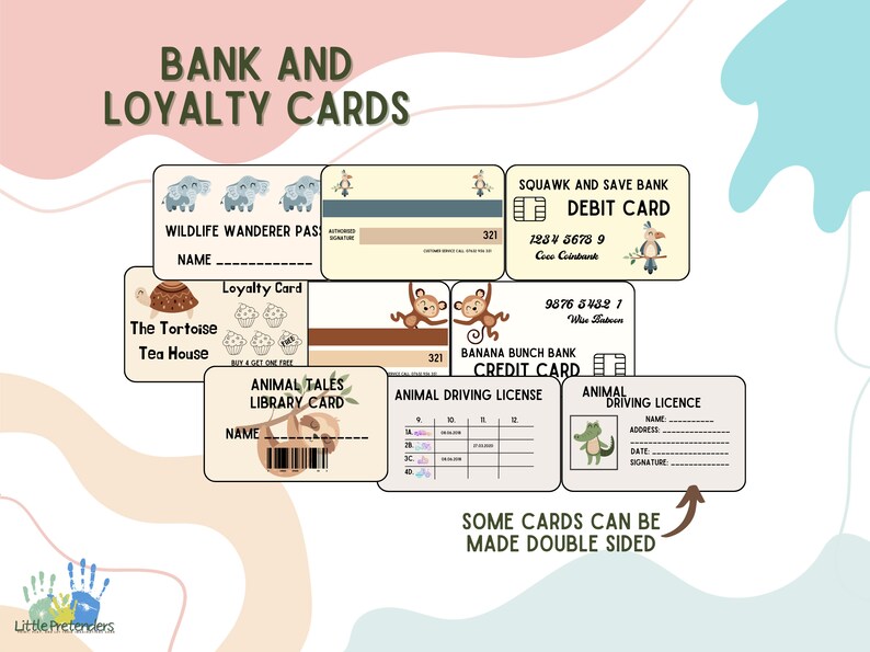 Printable Play Money Animal Currency - Dollars, Pounds, Euros ...