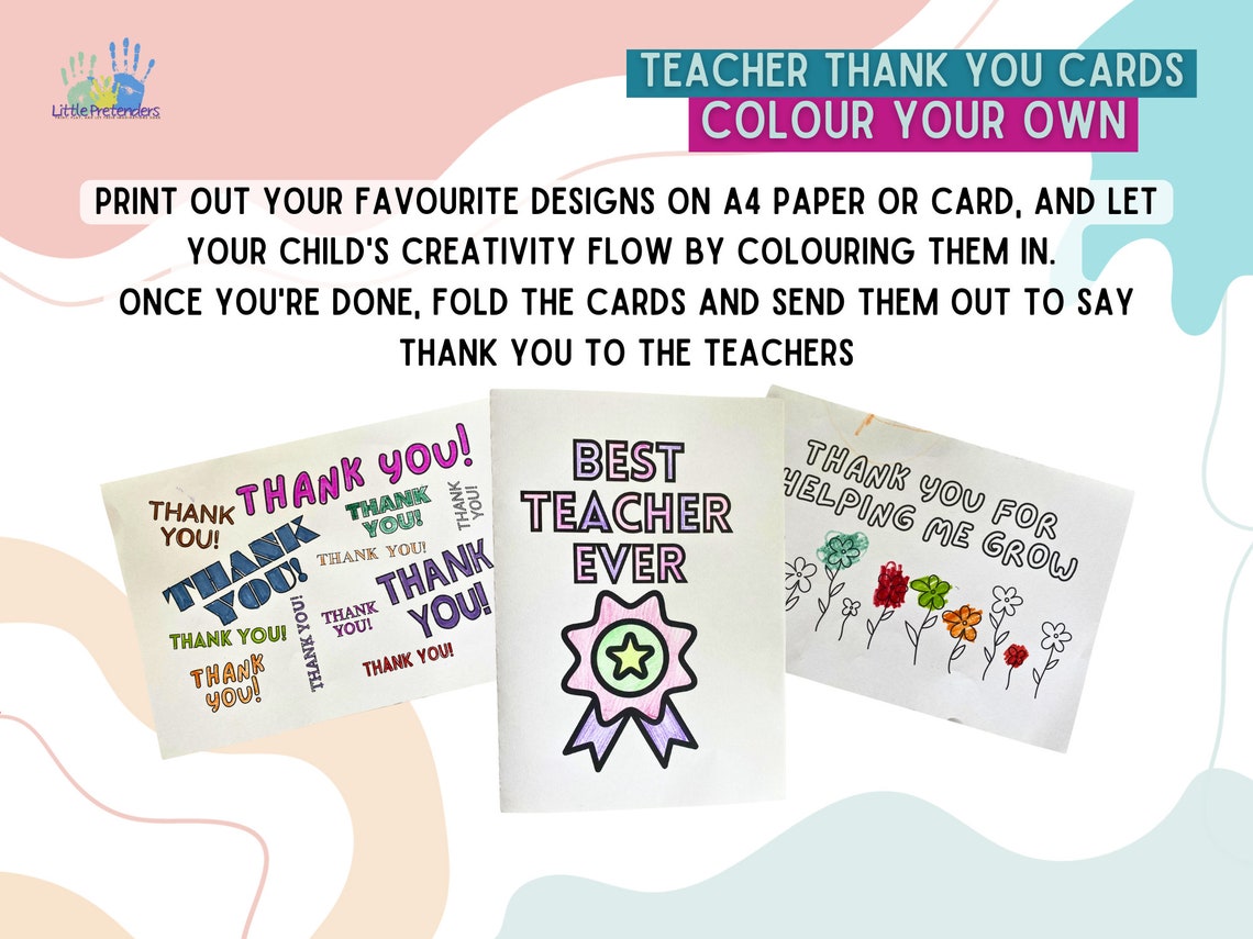 PRINTABLE Teacher Thank You Cards Colouring Pages Printable Cards ...