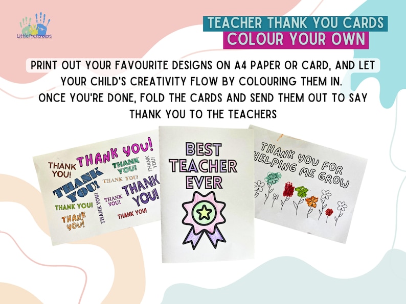 PRINTABLE Teacher Thank You Cards Colouring Pages Printable Cards ...
