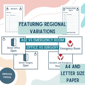 Hospital Dramatic Play Set - Role Play Printable, Kids Pretend Play ...