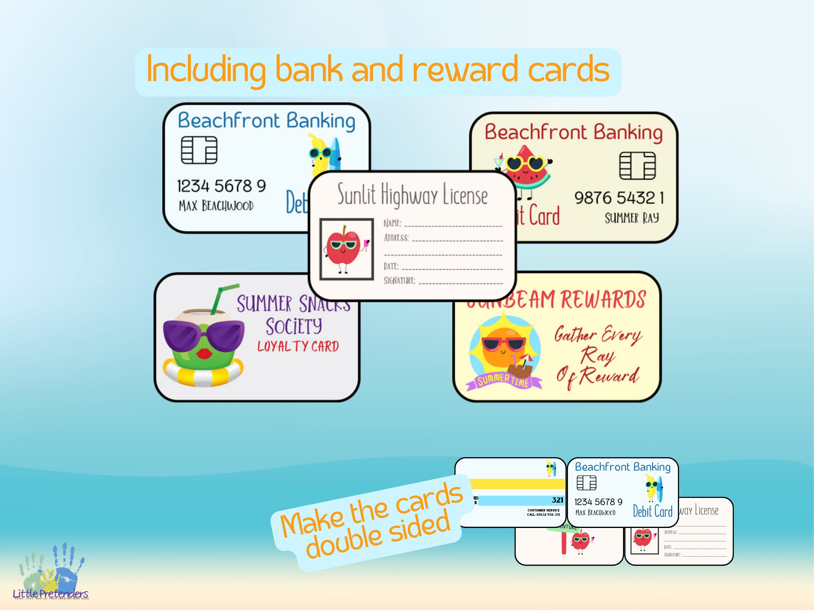 Summer Buck - Printable Play Money for Rewards, Chores, Dramatic Play ...