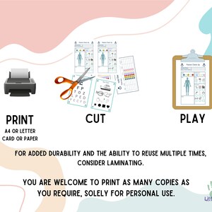 Hospital Dramatic Play Set - Role Play Printable, Kids Pretend Play ...