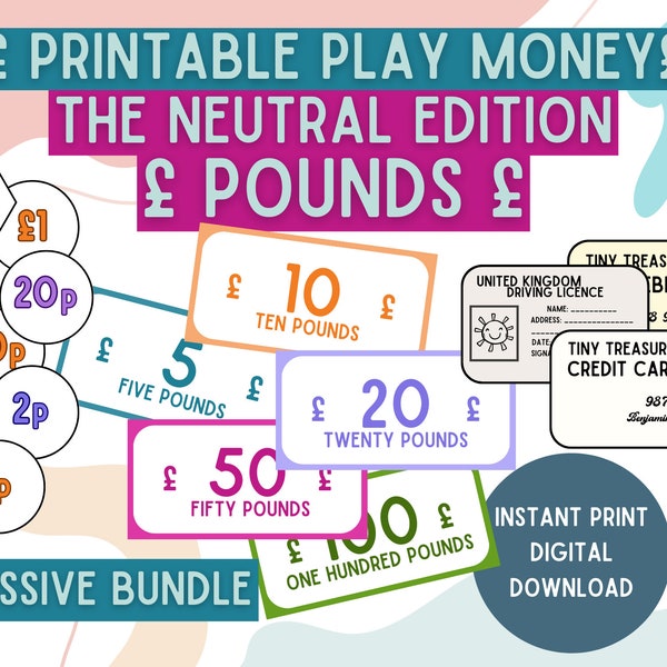 Custom Play Money - Etsy