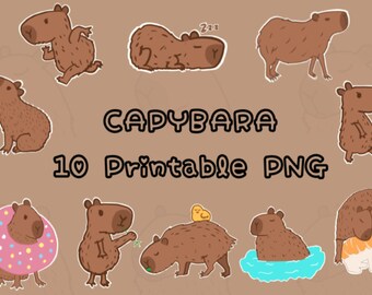 Capybara Svg Bundle, Capybara Svg File, Capybara Print, Capybara Shirts ...
