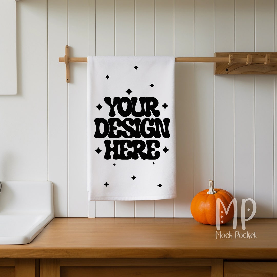 Blank Towel Mockup, Photo of Towel, Towel Stock Photo, Styled Photo ...